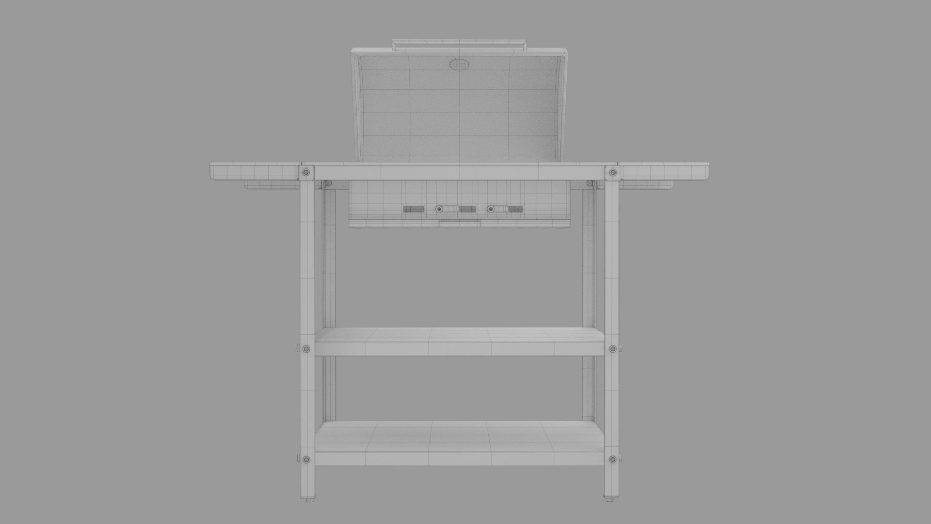3D Model Barbecue Machine - TurboSquid 2084762