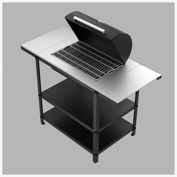 modelo 3d Barbecue Machine - TurboSquid 2084762