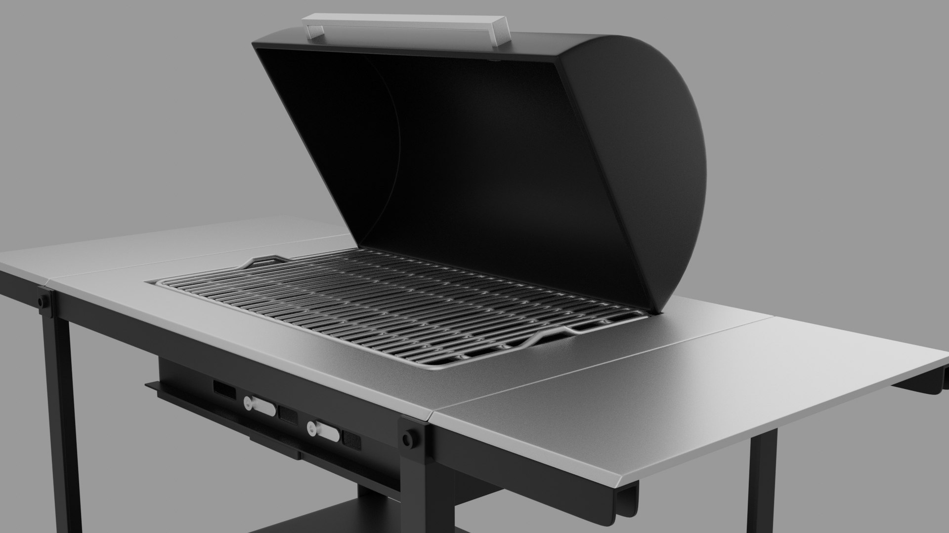 3D Model Barbecue Machine - TurboSquid 2084762