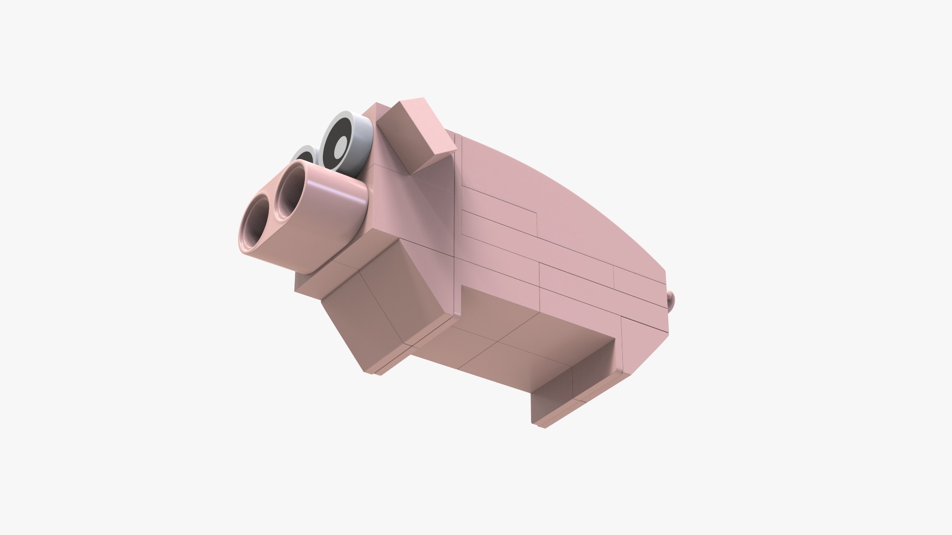 3D Lego Pig Animal - TurboSquid 1783380