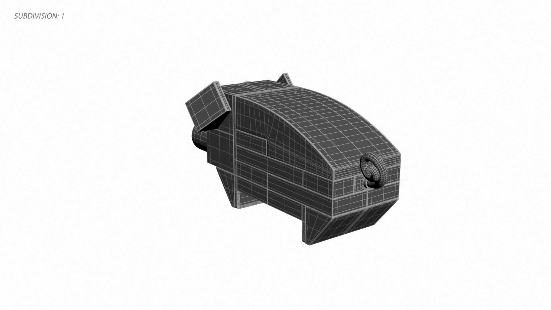 3D Lego Pig Animal - TurboSquid 1783380