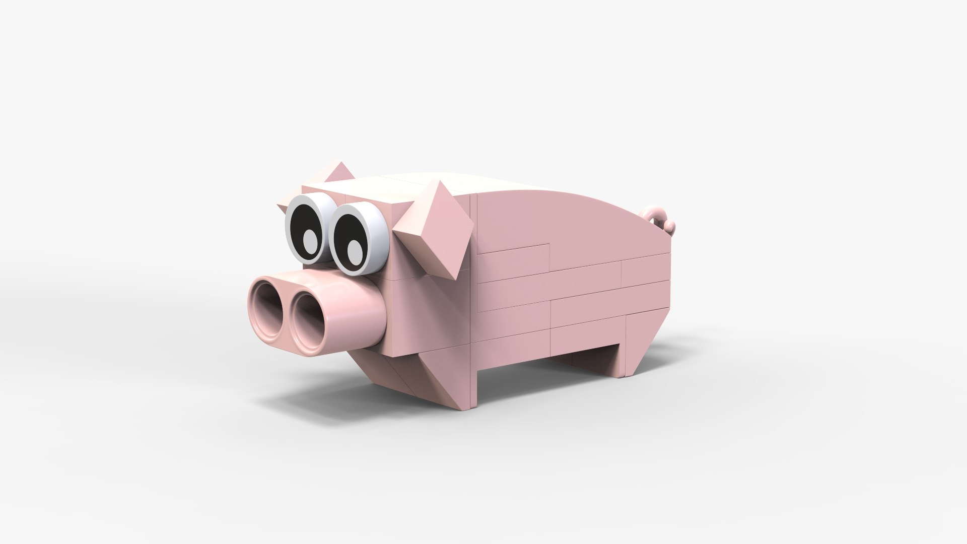 3D Lego Pig Animal - TurboSquid 1783380