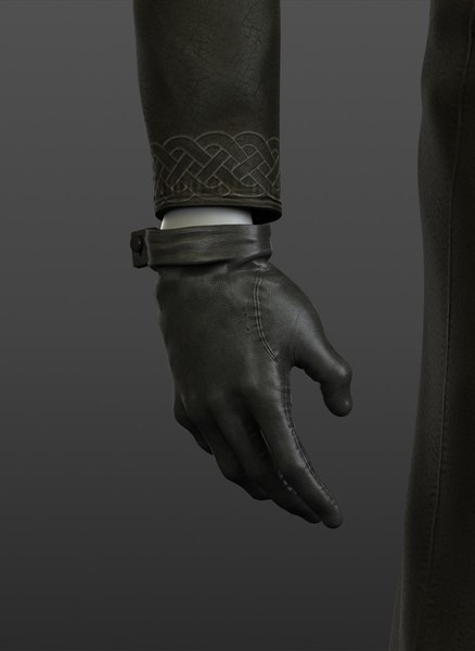 3d model victorian gothic vampire