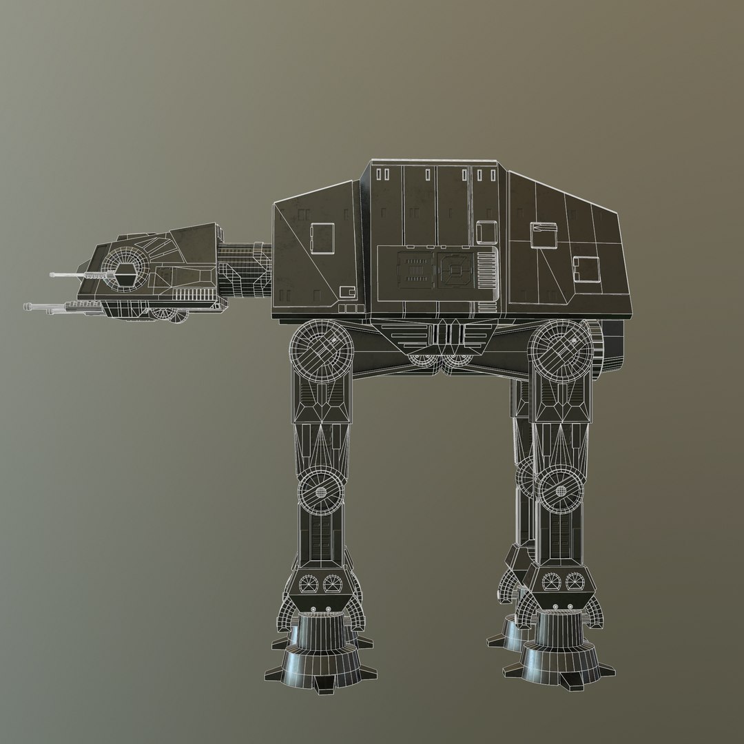 At-at Walker Model - TurboSquid 1260357