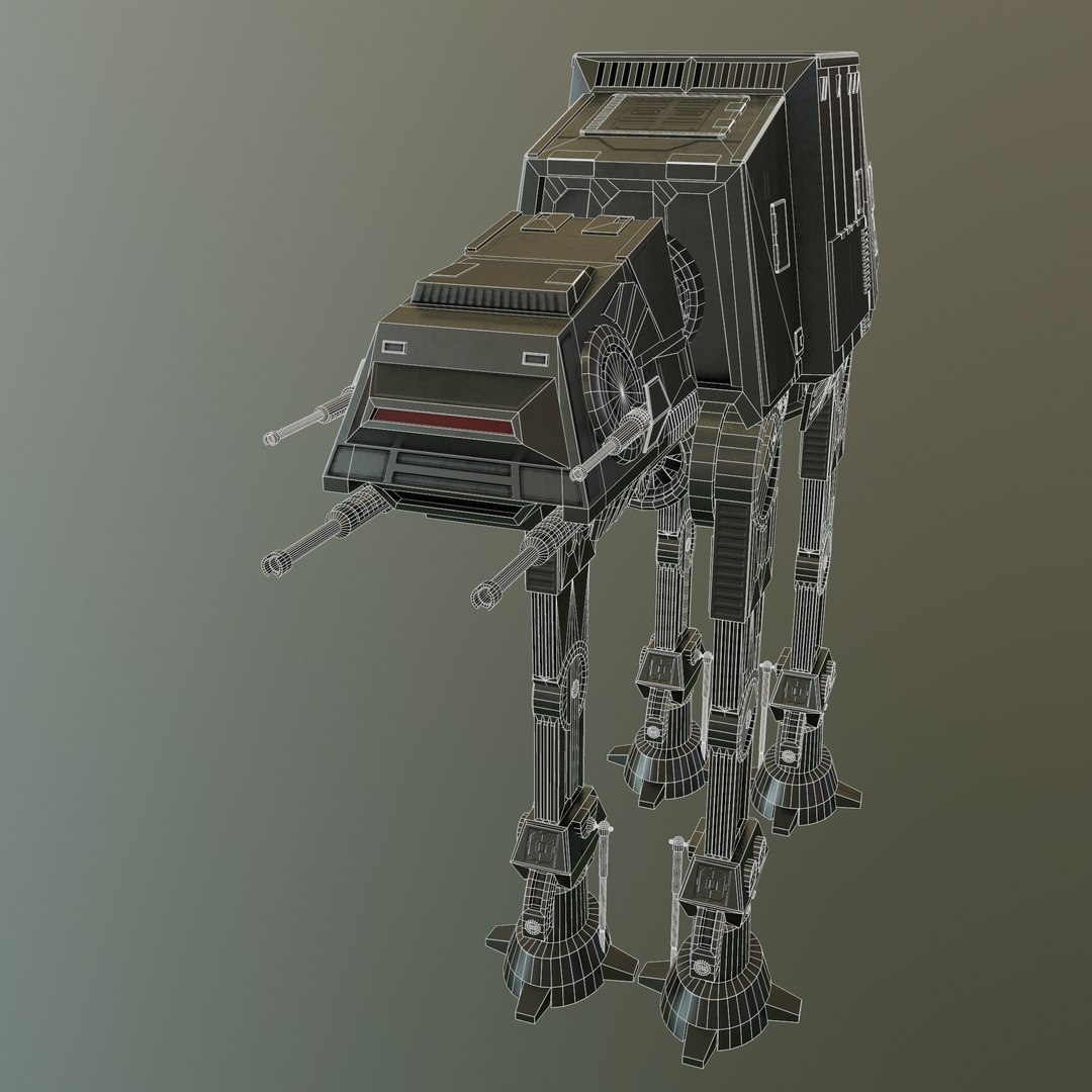 At-at Walker Model - TurboSquid 1260357