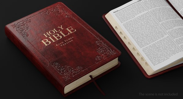 3D holy bible closed book model - TurboSquid 1398410