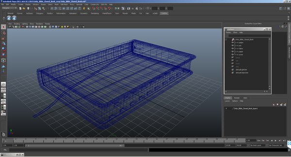 3D holy bible closed book model - TurboSquid 1398410