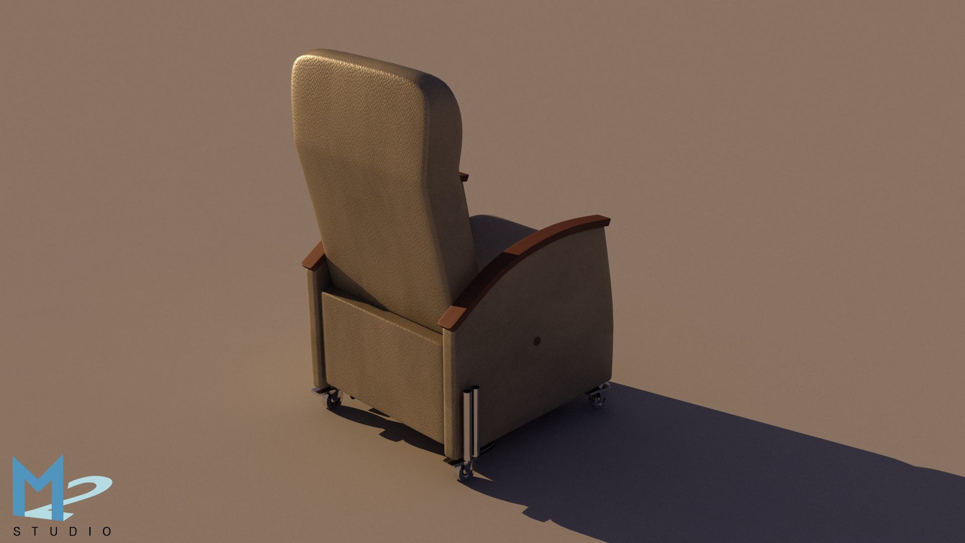 3d Model Recliner Hospital