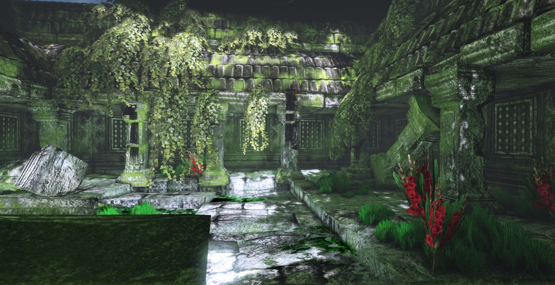 Udk Scene Temple 3d 3ds
