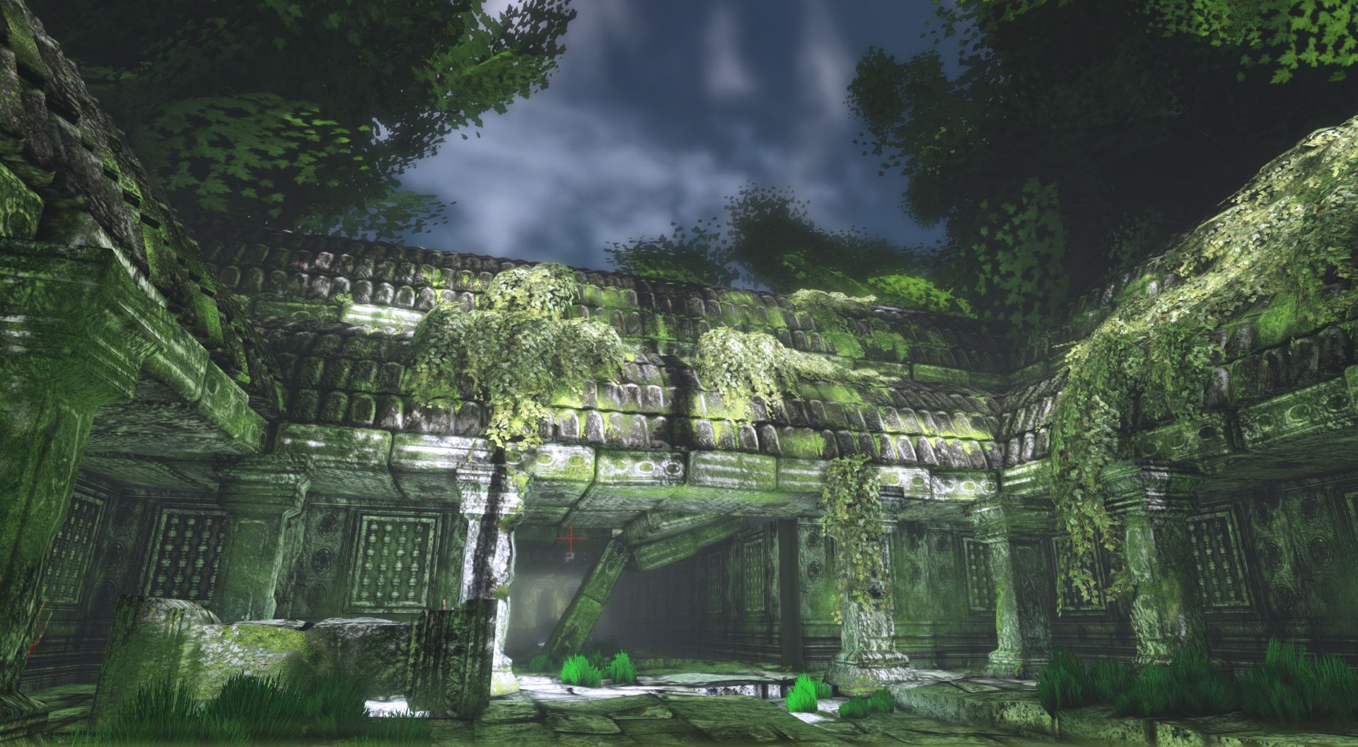 Udk Scene Temple 3d 3ds