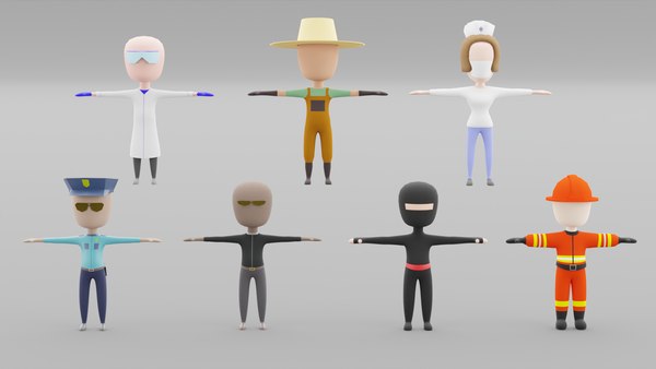 3D Hypercasual Models | TurboSquid