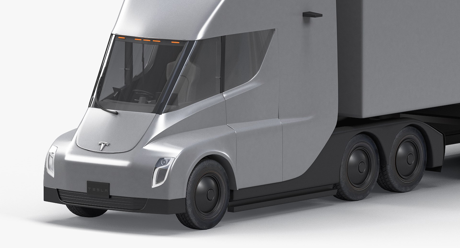 Tesla Semi Truck 3D Model - TurboSquid 1228797