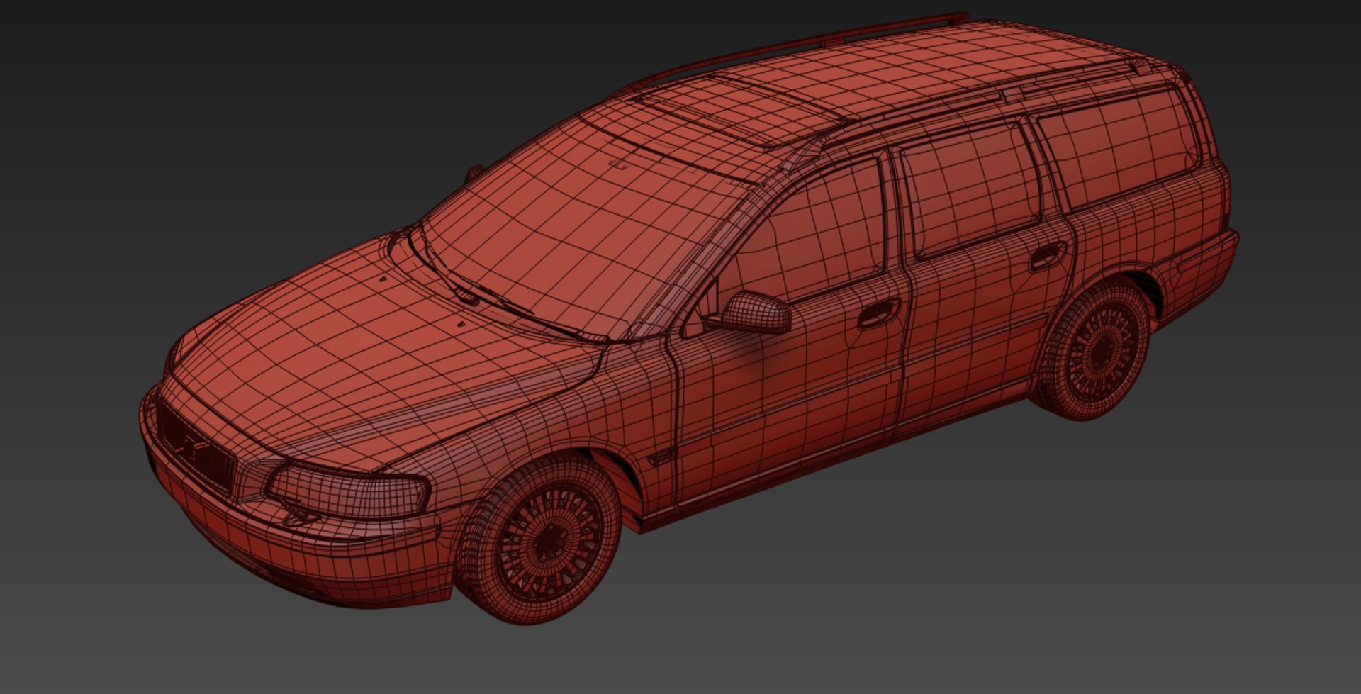 3D Volvo V70 - TurboSquid 2011614