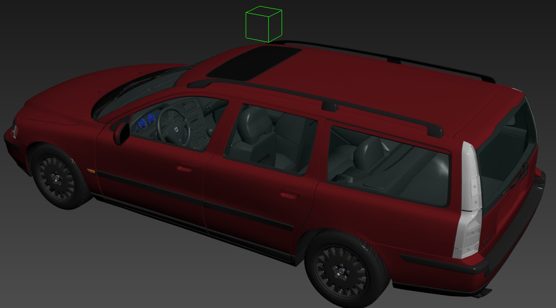 3D Volvo V70 - TurboSquid 2011614