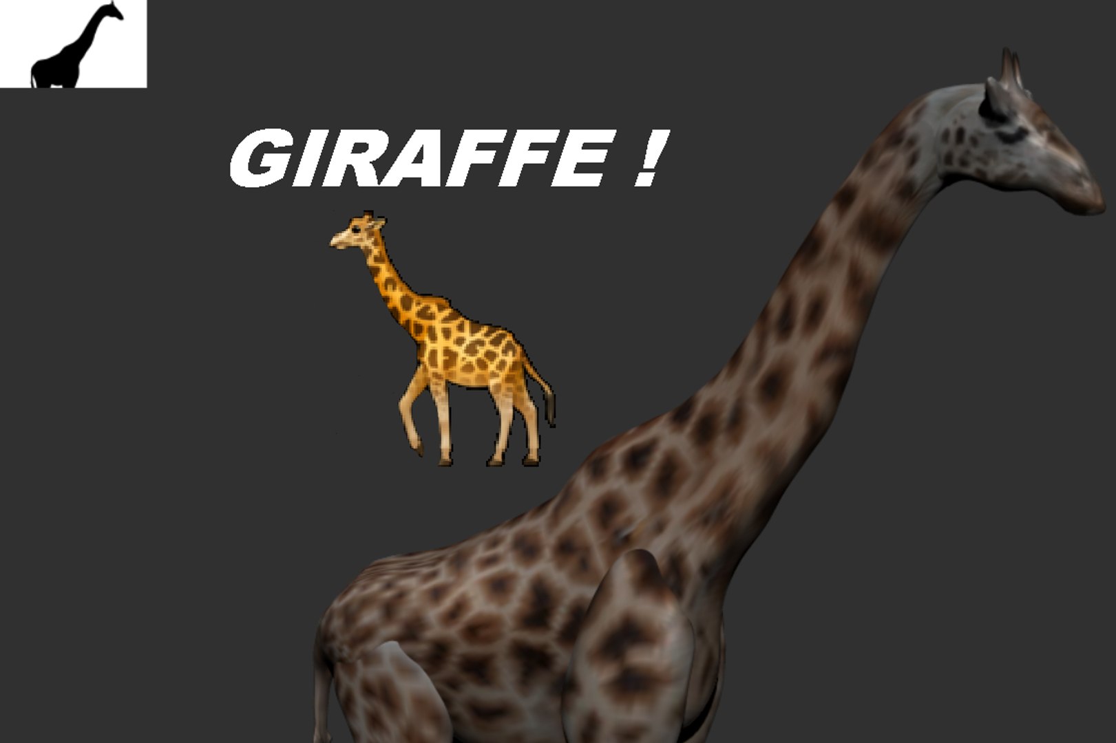 Giraffe Model - TurboSquid 1584074