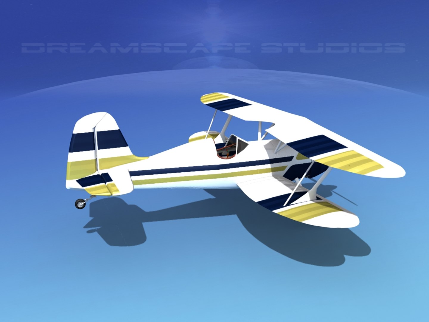 starduster cockpit single 3d max