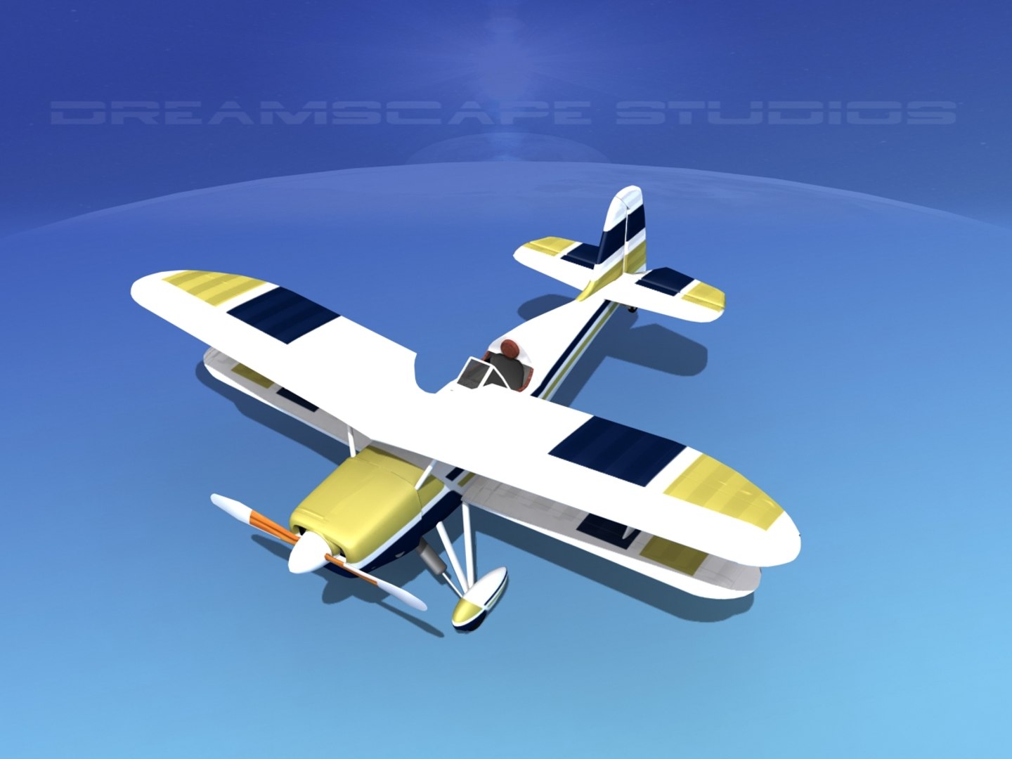 starduster cockpit single 3d max