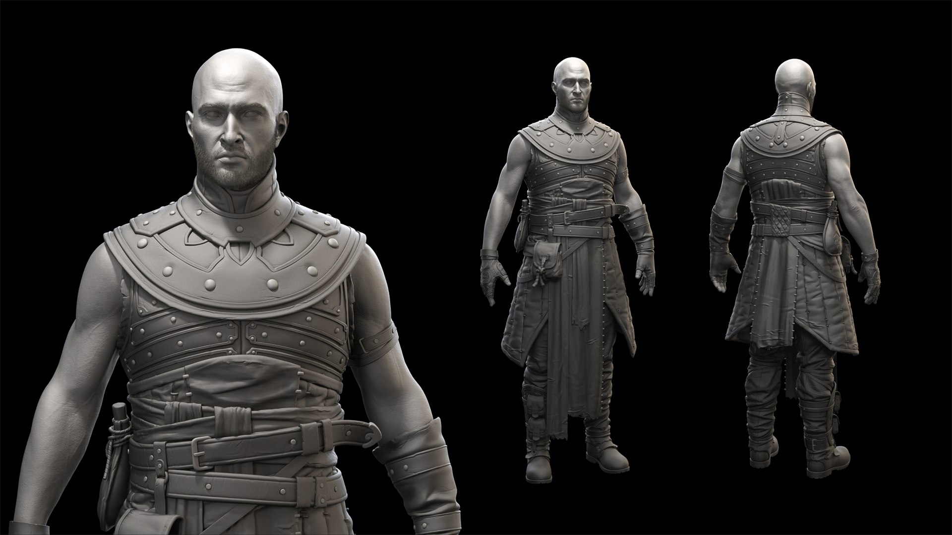 3D 3D Ottoman guard armored - Standard license - TurboSquid 2079164