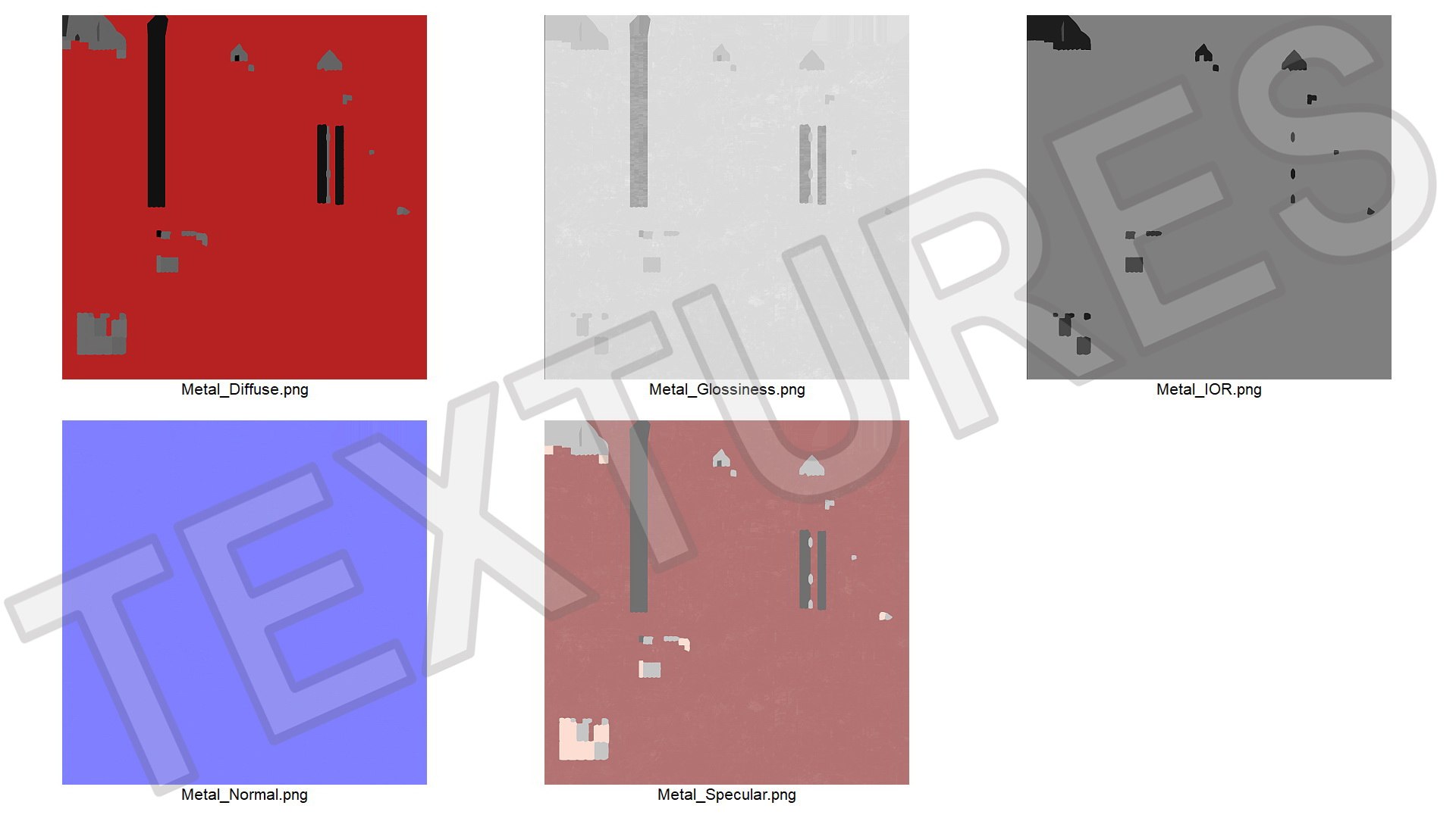 Red Fire Door Single 3D - TurboSquid 2054979