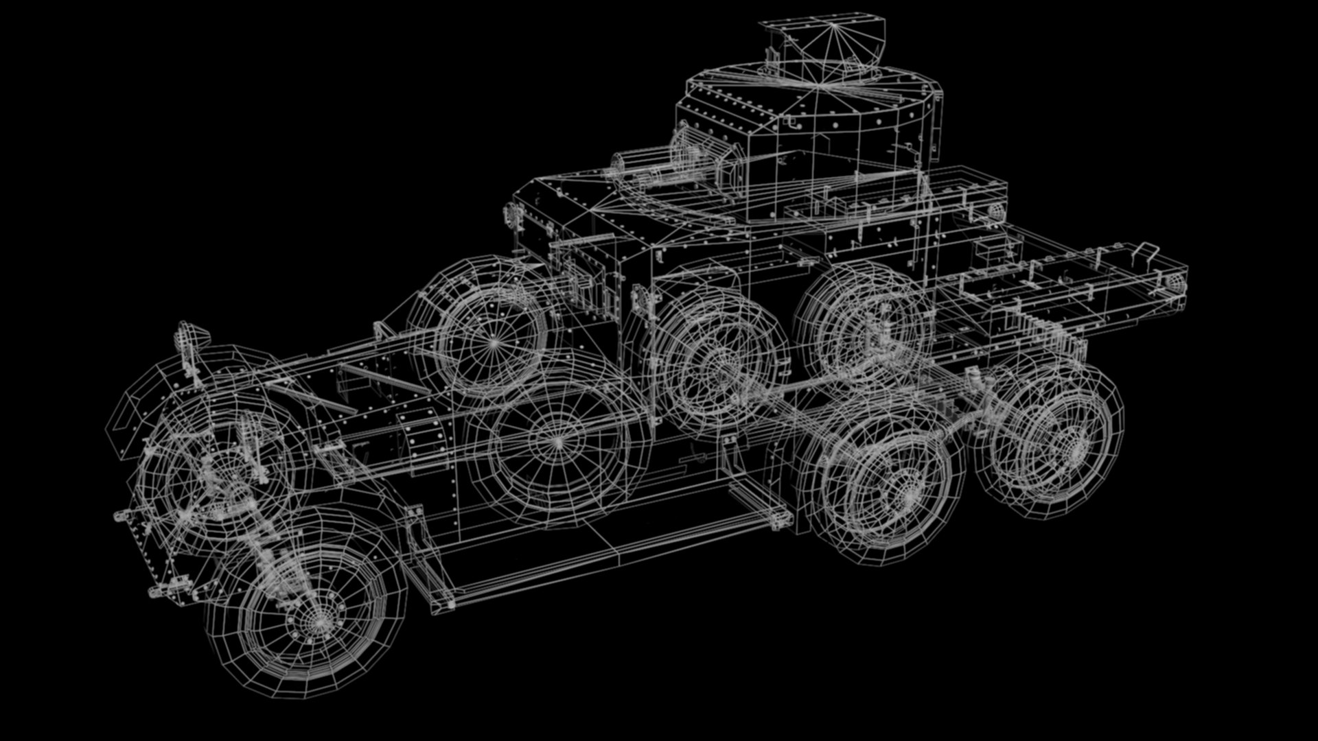 3D Lanchester Mk2 Model - TurboSquid 1497085