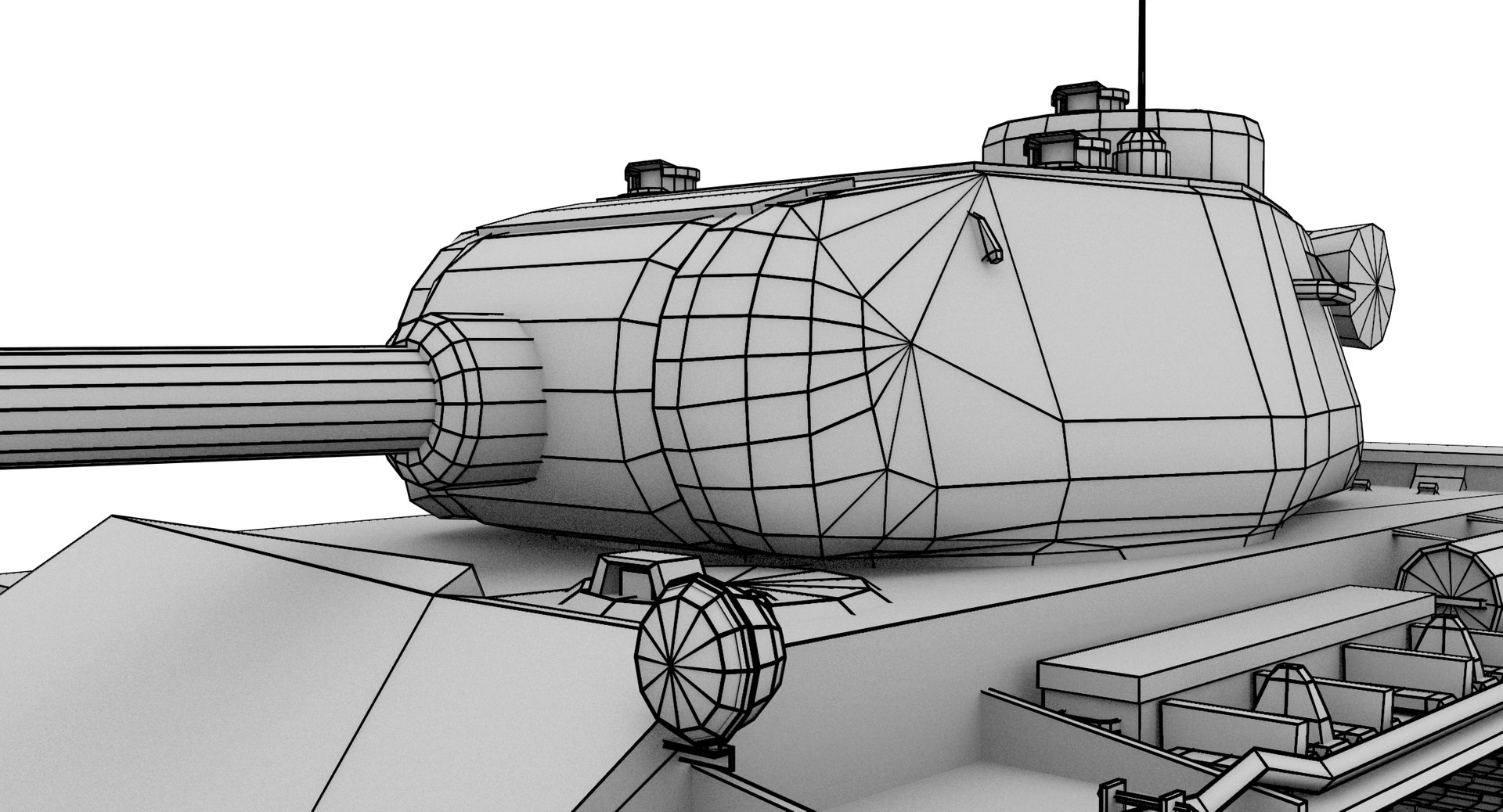 3D Soviet Tank T-44 Model - TurboSquid 1171920