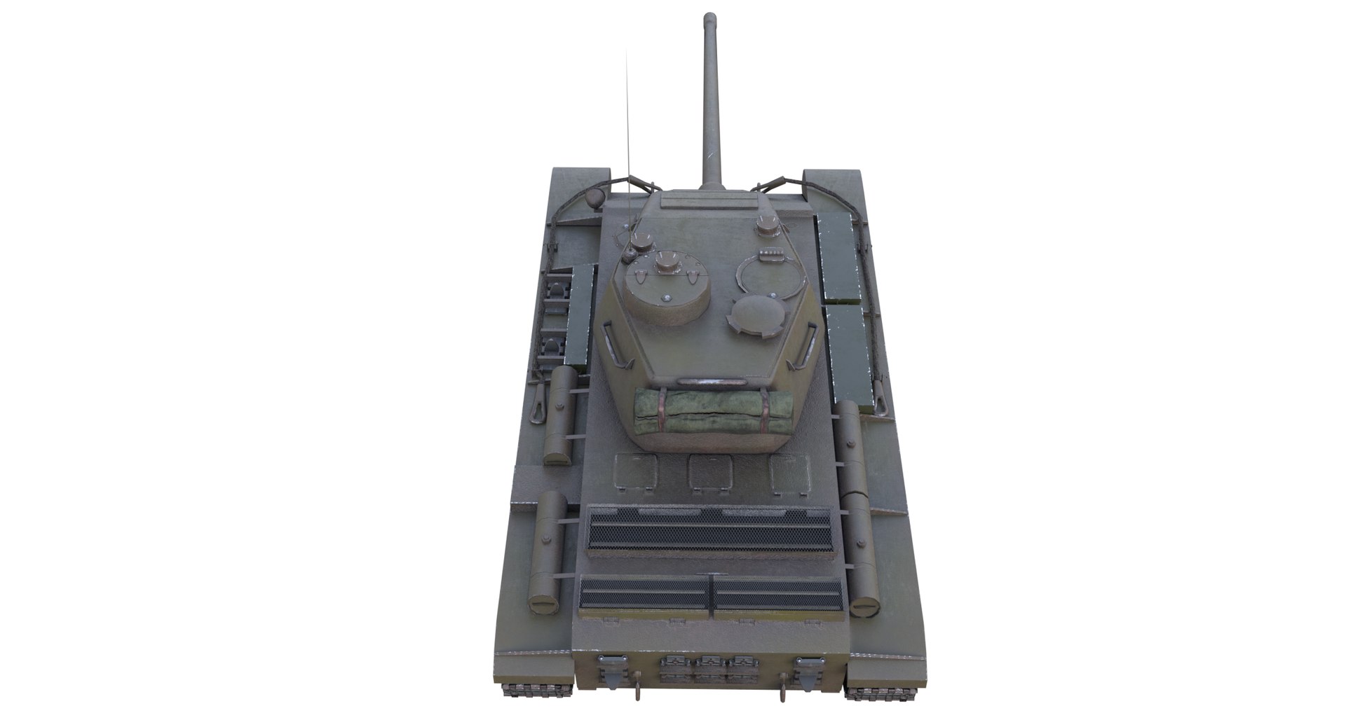 3D Soviet Tank T-44 Model - TurboSquid 1171920