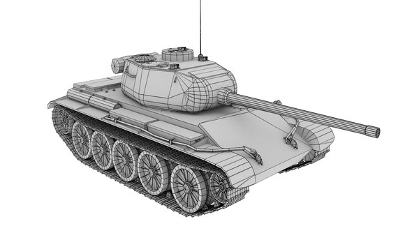 modelo 3d Tanque t-44 - TurboSquid 1171920