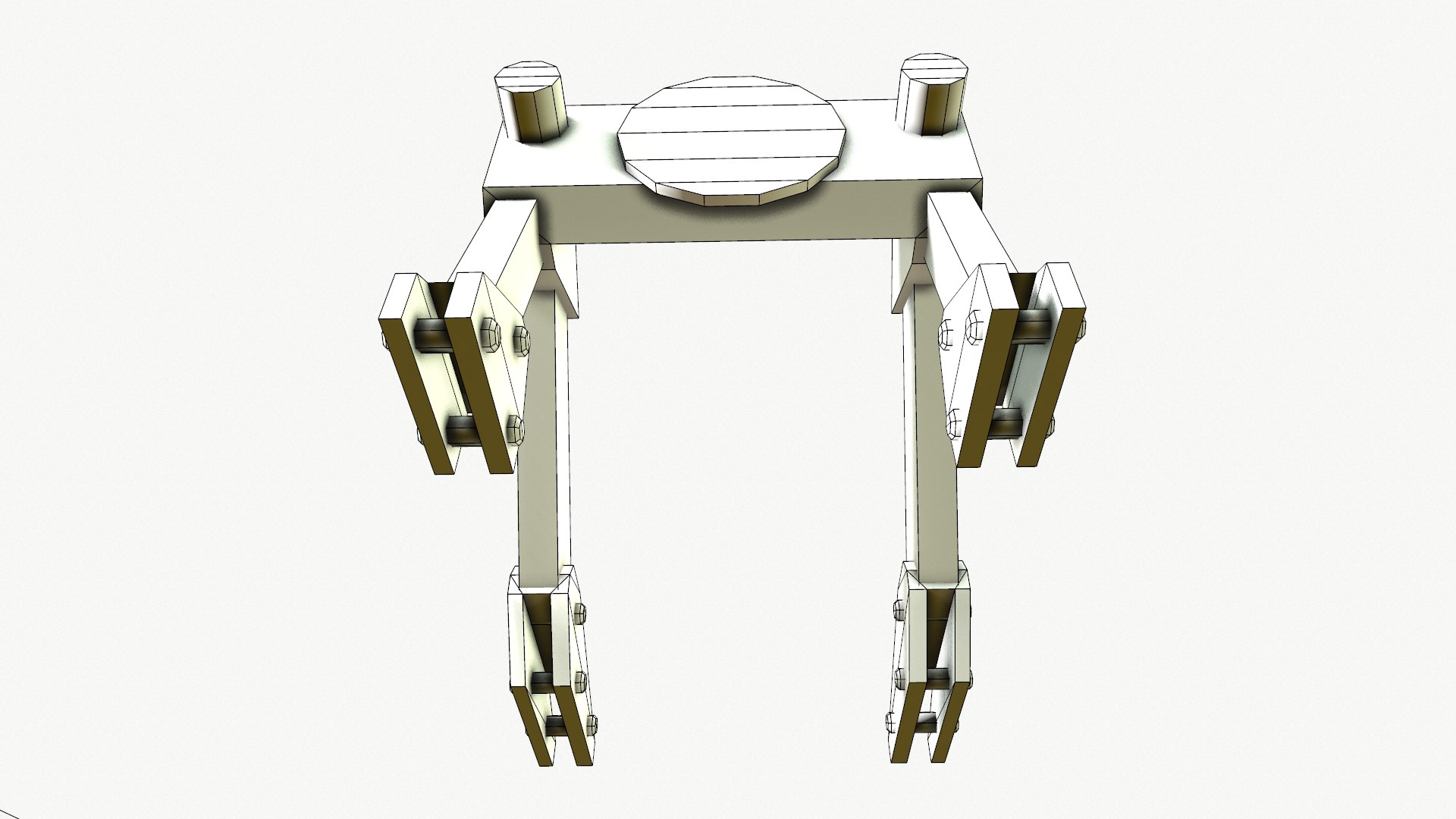 3D Model Stop Buffer - TurboSquid 1389117