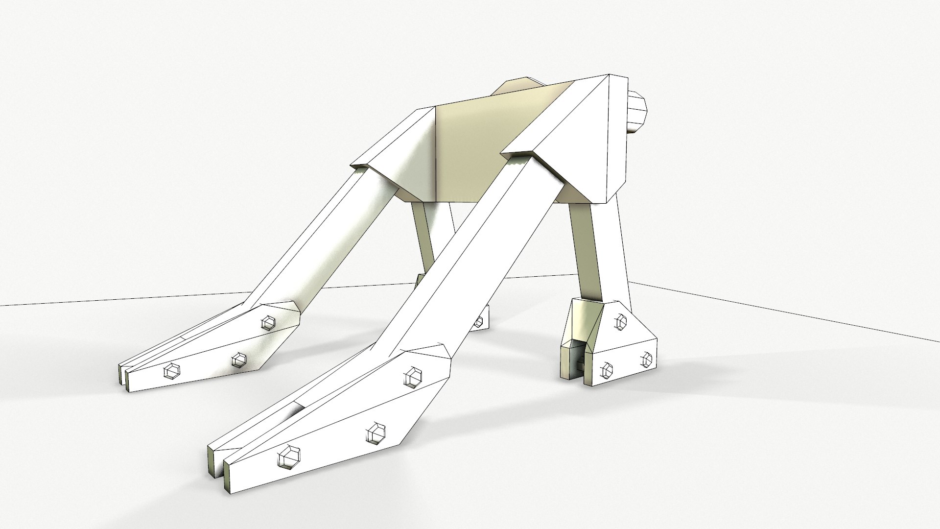 3D Model Stop Buffer - TurboSquid 1389117