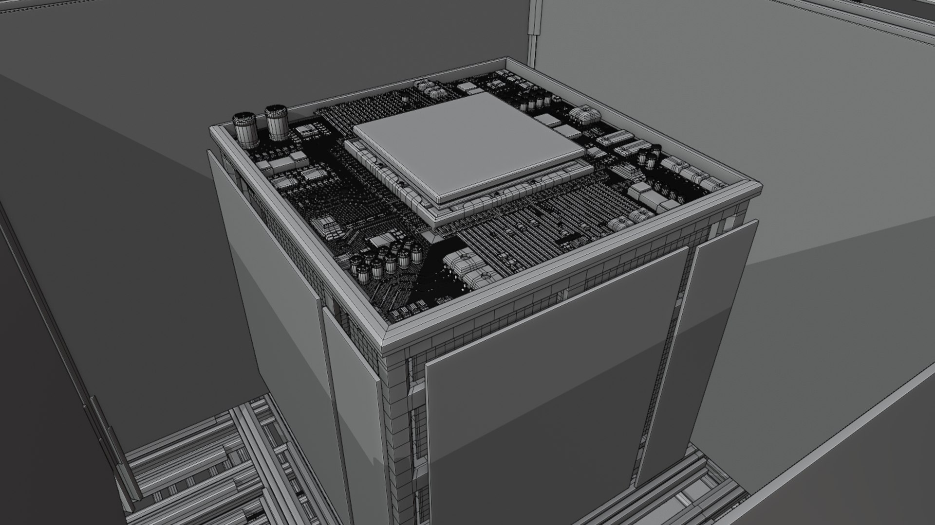 Circuit Board CPU Collection 3D Model - TurboSquid 2300909
