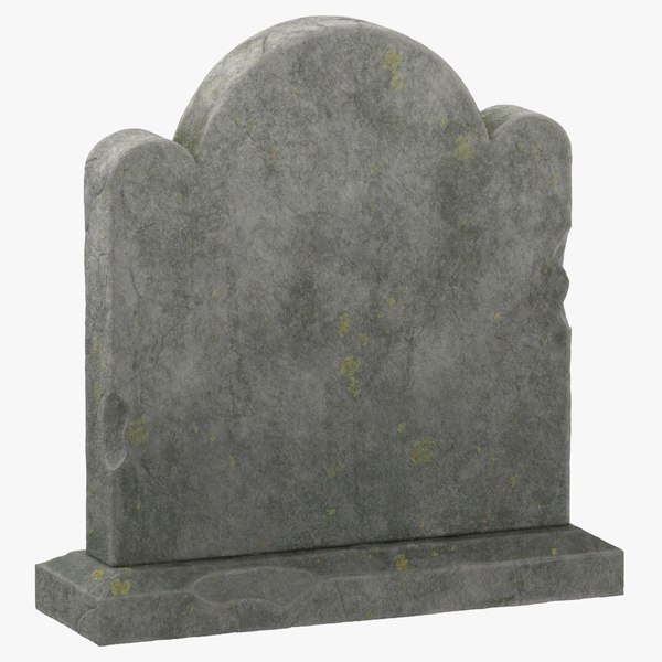 3D tombstone 05 model - TurboSquid 1710382
