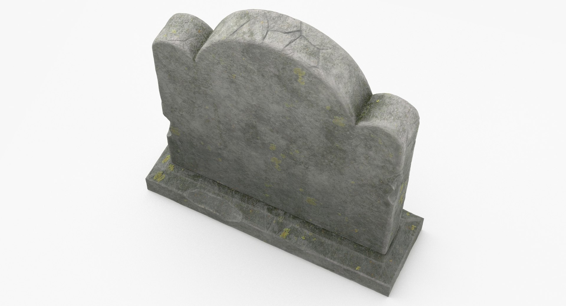 3D Tombstone 05 Model - TurboSquid 1710382
