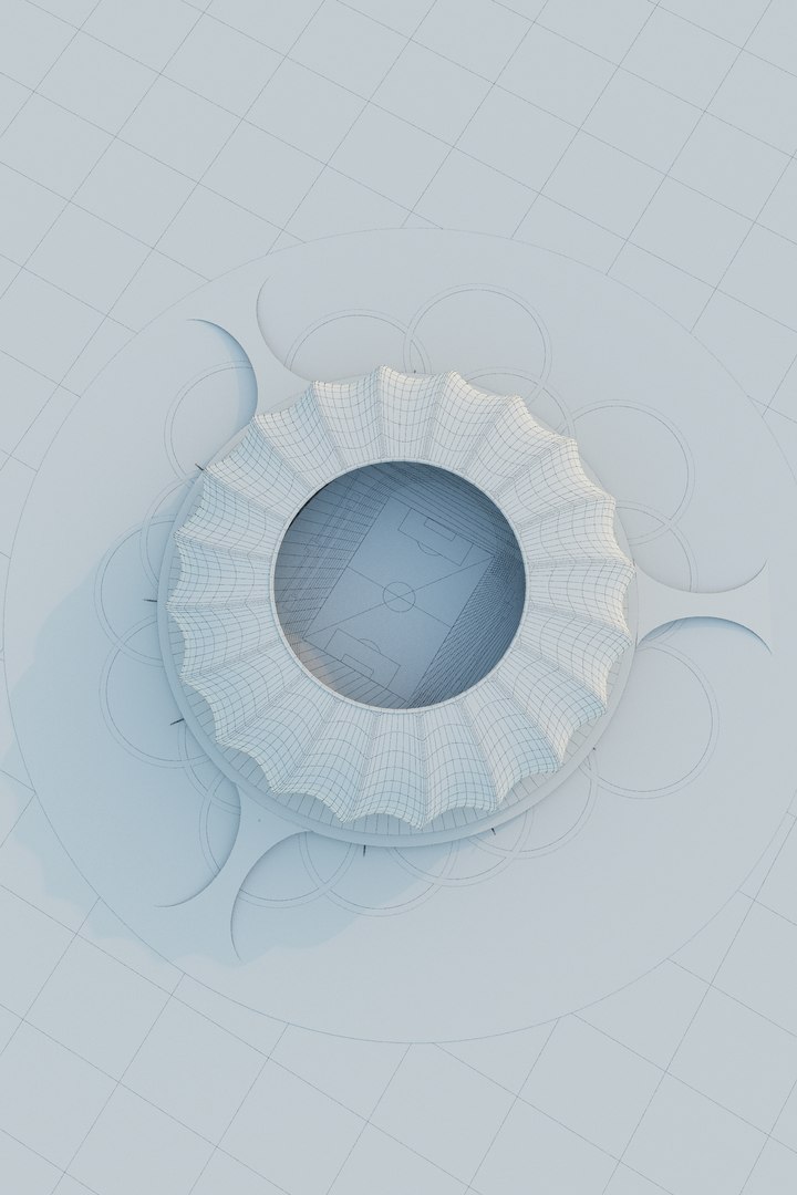 3D Stadium Arena Model - TurboSquid 1432689