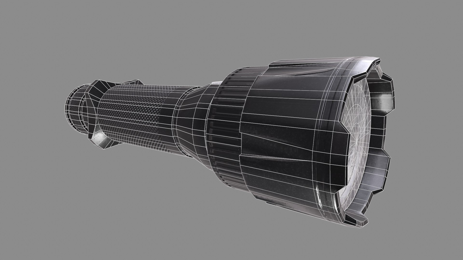3D Flash Light Led Torch Low Poly Model - TurboSquid 2391621