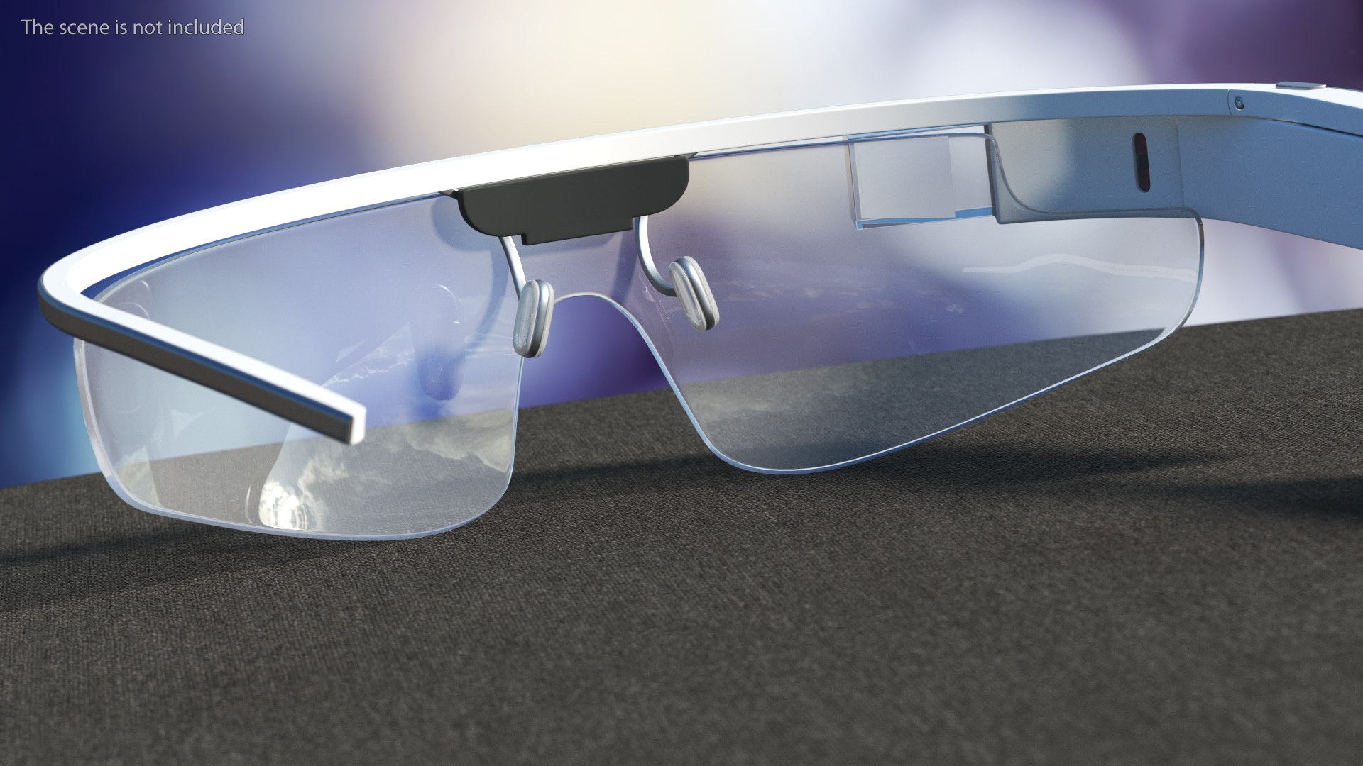 Google Glass Enterprise Edition 2 White model - TurboSquid 2031217