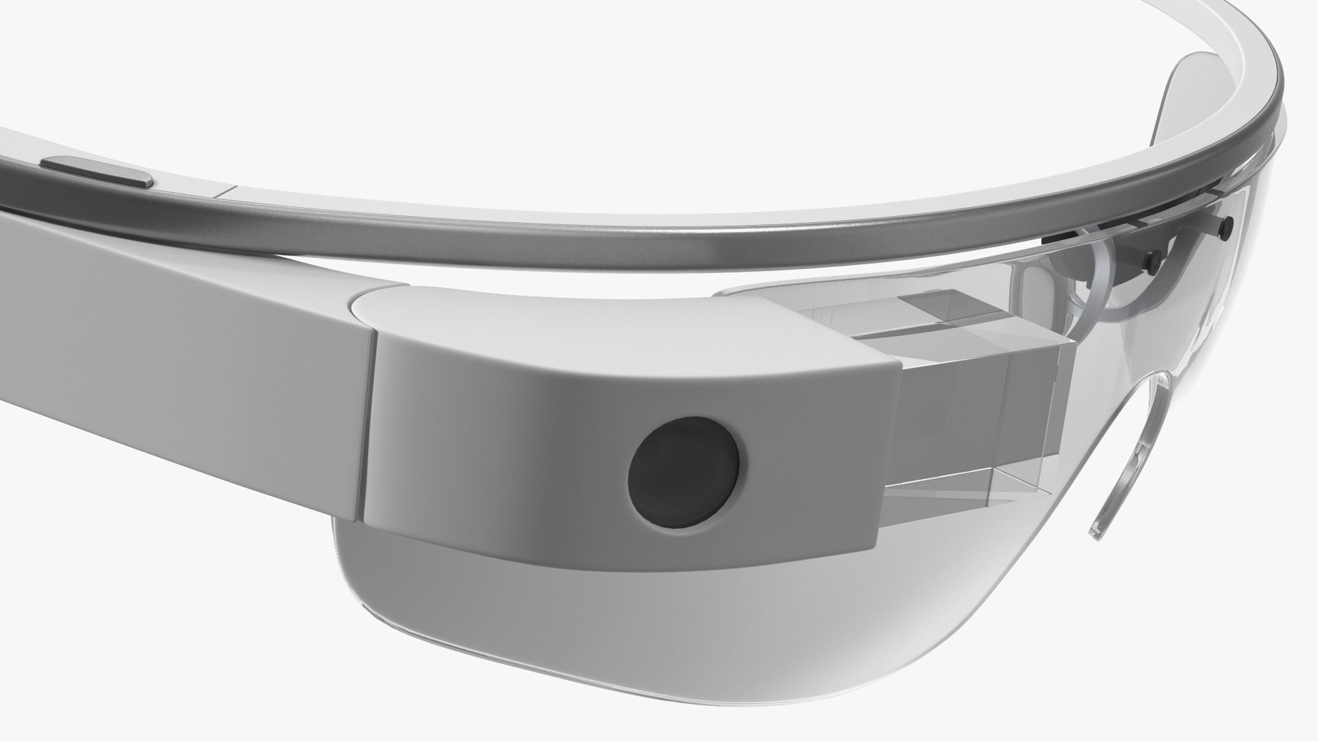 Google Glass Enterprise Edition 2 White model - TurboSquid 2031217