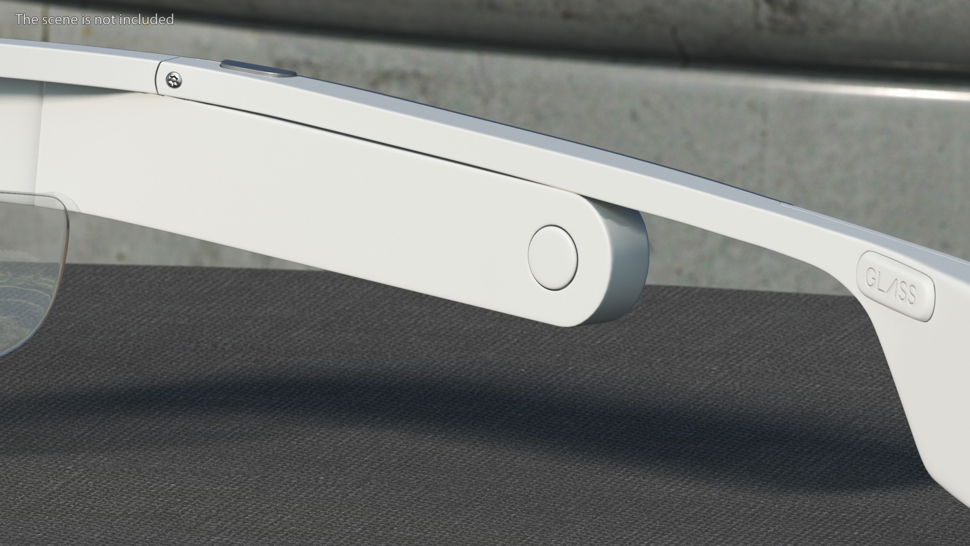 Google Glass Enterprise Edition 2 White model - TurboSquid 2031217