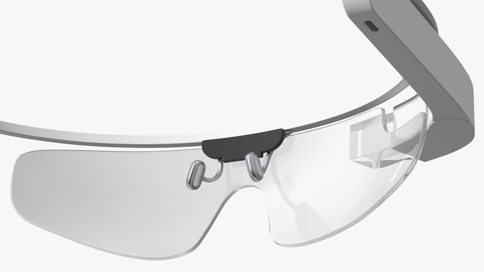 Google Glass Enterprise Edition 2 White model - TurboSquid 2031217