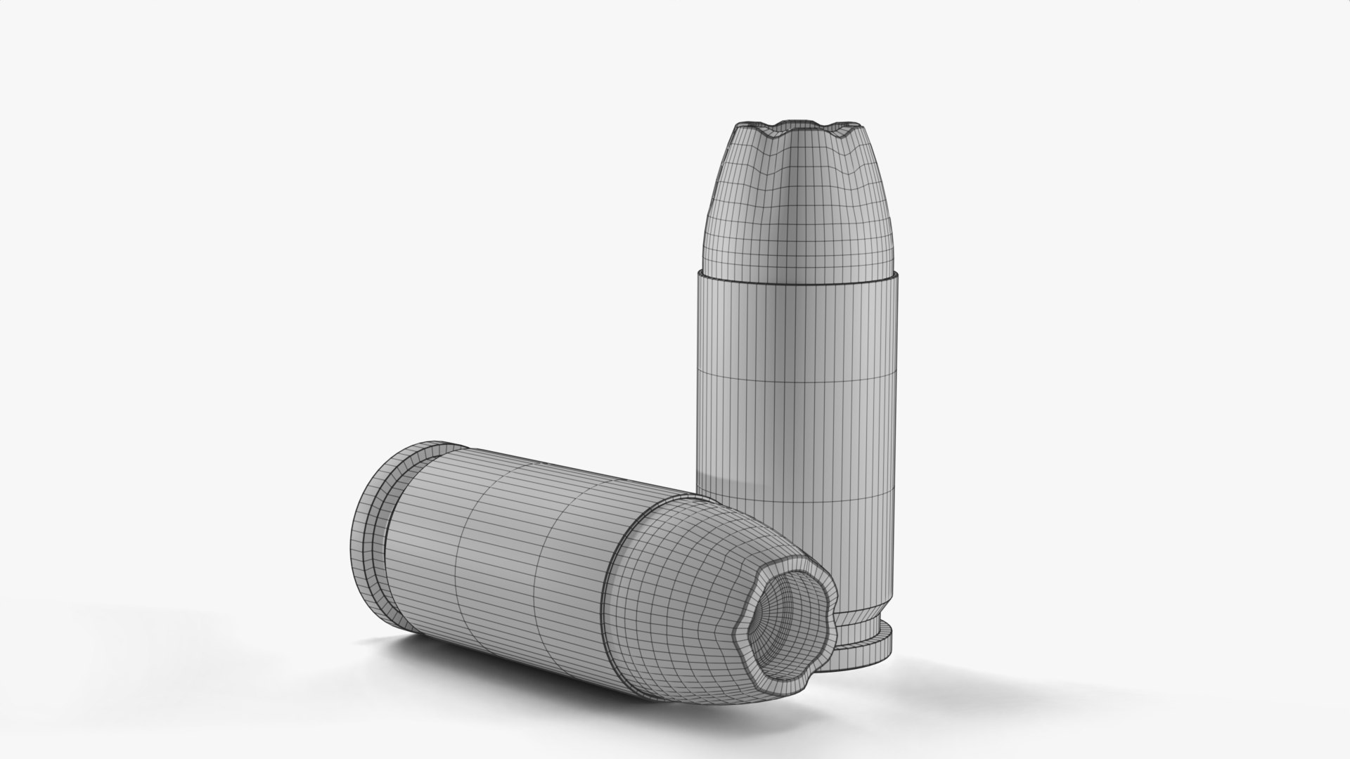 9mm Hollow Point Bullet 3D - TurboSquid 2184047