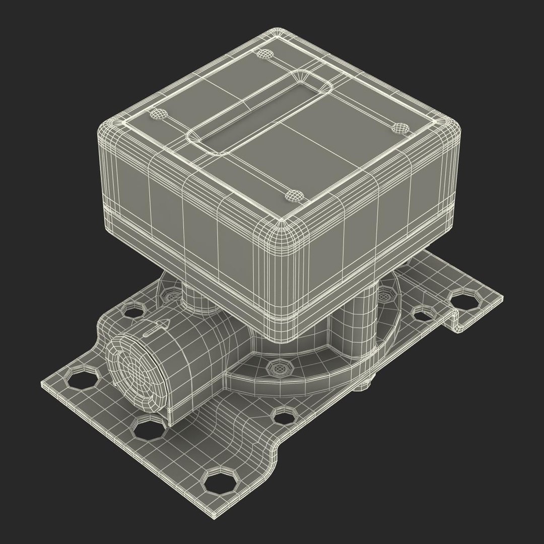3d Fuel Flow Meter Model