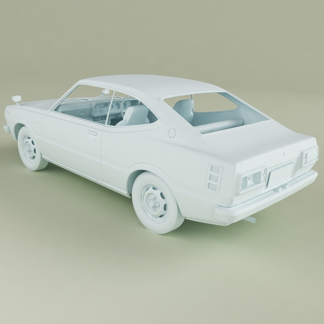 Toyota Corolla KE35 3D Model - TurboSquid 2339169