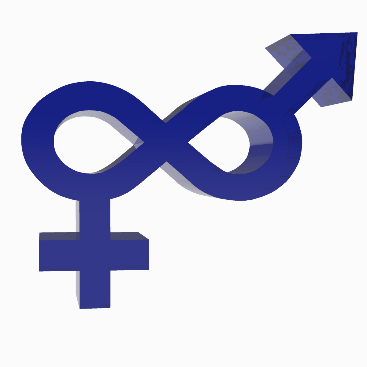 modelo 3d Logotipo infinito - TurboSquid 1942255