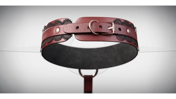 3D Scarlet Leather harness portupeya set - TurboSquid 1991071