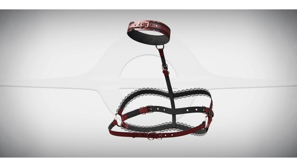 3D Scarlet Leather harness portupeya set - TurboSquid 1991071