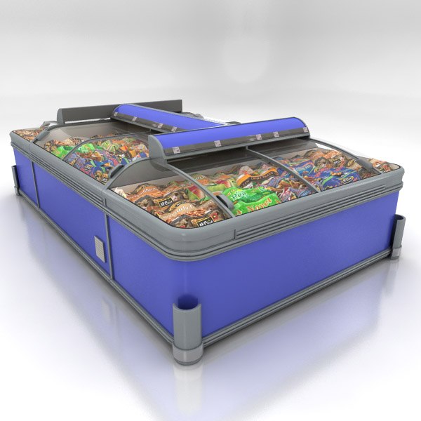 3d model deli counters