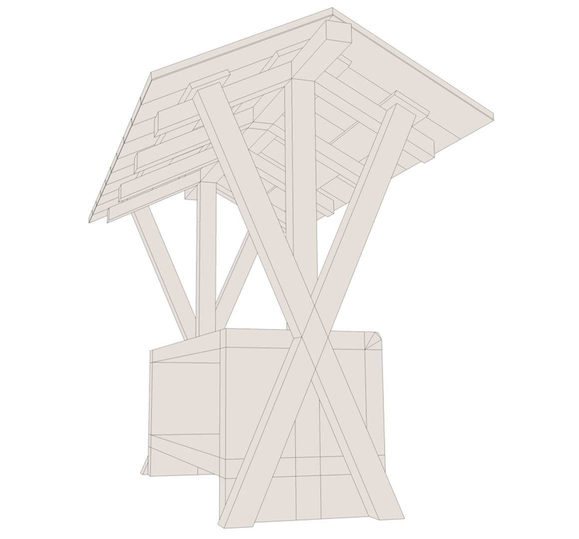 3D model market stand - TurboSquid 1569726