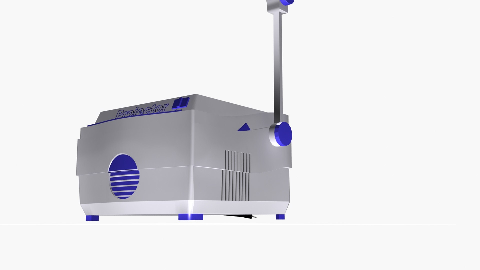 Overhead Projector 3D - TurboSquid 2153817