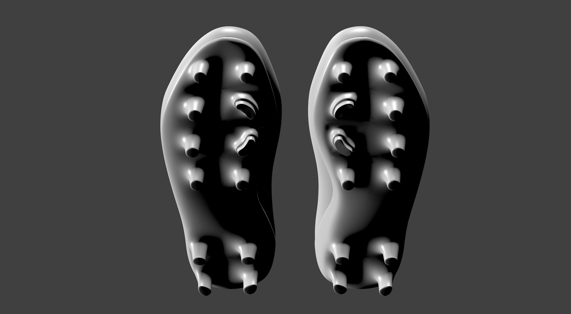 3D Pair Modern Football Boots Model - TurboSquid 1698203