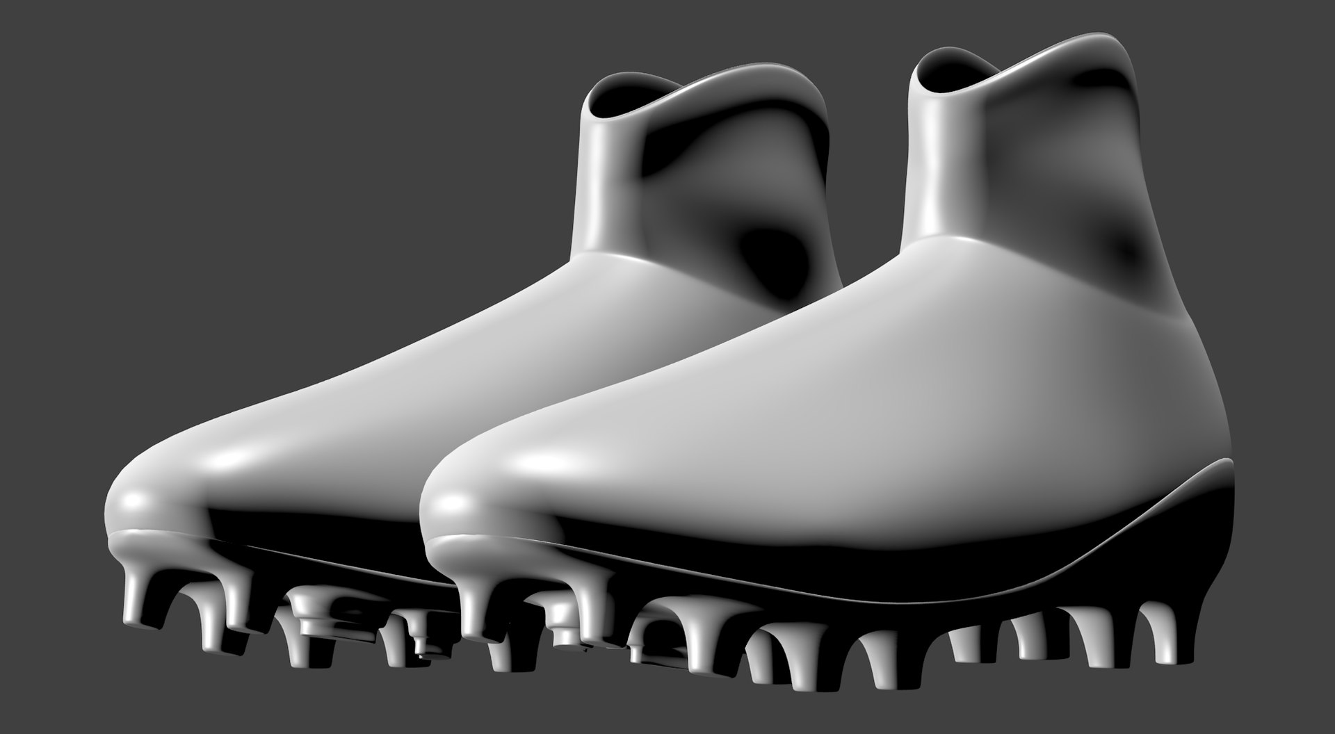 3D Pair Modern Football Boots Model - TurboSquid 1698203