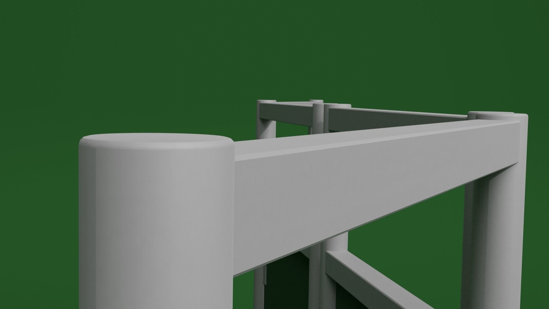 Hospital Portable Partition 3D Model - TurboSquid 1841348